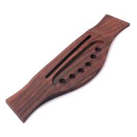 China 6 Pins  Acoustic Guitar Bridge Slotted Guitar Bridge Replacement for sale