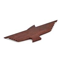 China Professional Brass 6 String Guitar Bridge Plate Replacement Burlywood Color for sale