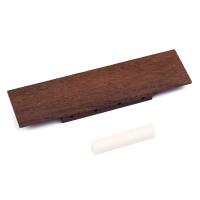 China Long Lasting  Classical Guitar Bridge Saddle And Nut Repair Slotted Replacement for sale