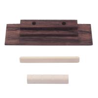 China Long Lasting  Classical Guitar Bridge Saddle And Nut Repair Slotted Replacement for sale
