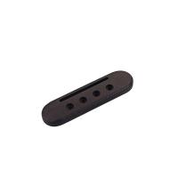 China Rosewood 14MM Spacing 4 String Guitar Bridge Saddle High Durability for sale
