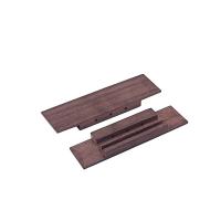 China CIGAR BOX 3 String Guitar Bridge Plate Repair Slotted Rectangle Shape for sale