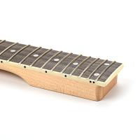 China 25 Frets Headless Electric Guitar Bass Guitar Neck Maple With Adjustable Dual Truss Rod for sale