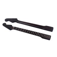 China Electric Guitar Neck 21 Fret For ST Guitar Technology Wood Fingerboard Whole Right Hand Black for sale