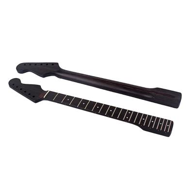 China Electric Guitar Neck 21 Fret For ST Guitar Technology Wood Fingerboard Whole Right Hand Black for sale