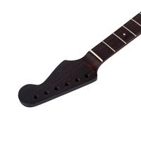 China Electric Guitar Neck 21 Fret For ST Guitar Technology Wood Fingerboard Whole Right Hand Black for sale