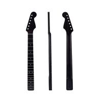 China Electric Guitar Neck 21 Fret For ST Guitar Technology Wood Fingerboard Whole Right Hand Black for sale