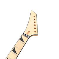 China 24fret 25.5inch Replacement Guitar Neck Shark Fin Jackson DIY Reversed Head Left Right Hand for sale