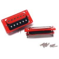 China Humbucker Double Coil Pickups Guitar Pickup Set Ceramic Wax Basin LP Standard with Zebra Cover for sale