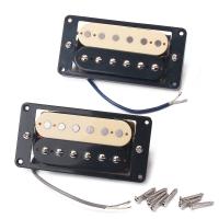 China Double Coil Pickups Zebra Humbucker Pickup Vintage Magnet LP Guitars Black Cream Cover for sale