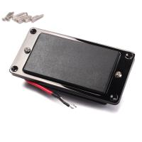 China Double Coil Pickups Humbucker Ceramic Magnet Metal Guitar Pickup Set Classic Warm Sound Tone Black Color for sale