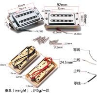 China Guitar Sealed Humbucker Pickups Dual Coil For LP Electric Guitars With Mount Screws Bridge Neck for sale