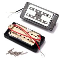 China H Style Dual Coill Pickup N9K/B15K Output ABS Metal Humbucker Pickup Set With Screws for sale