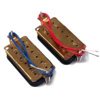China Hot Rodded Double Coil Pickups Humbucker Pickup Magnet Electric Guitars Black Cover for sale