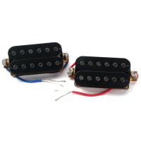 China Hot Rodded Double Coil Pickups Humbucker Pickup Magnet Electric Guitars Black Cover for sale
