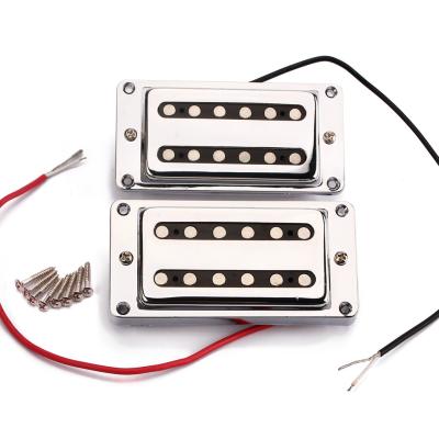China Dual Coill Pickup N8.8K/B16K Output Humbucker Pickup Set With Mounting Screws for LP Electric Guitars for sale