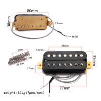 China Double Coil Pickups Magnet Bridge 16 kΩ Humbucker Pickups for 7 String Electric Guitar for sale