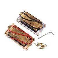 China Humbucker Pickups Dual Coil Maple Wood Cover for ST SG Electric Guitar N8K/B16.5K Output for sale