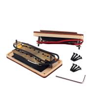 China Maple Wood Humbucker Pickups Double Coil 6 String ST SG Guitar N9K/B16K Output with wrench for sale