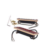 China Humbucker Pickup Double Coil Ceramic N7.9K/B16.8K Output Pickups Red Pearl Noiseless for sale