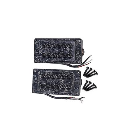 China Black Pearl Guitar Pickups Ceramic Electric Guitar Double Coil Humbucker Pickups for sale
