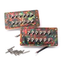 China Color Pearl Guitar Pickups Ceramic Magnets Electric Guitar Double Coil Humbucker Pickups for sale