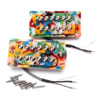 China Color Pearl Guitar Pickups Ceramic Magnets Electric Guitar Double Coil Humbucker Pickups for sale