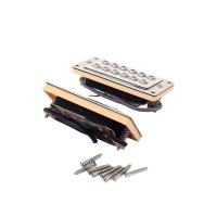 China White Pearl Guitar Pickups Ceramic Electric Guitar Double Coil Humbucker Pickups N9K/B16K Output for sale