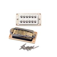China White Pearl Guitar Pickups Ceramic Electric Guitar Double Coil Humbucker Pickups N9K/B16K Output for sale