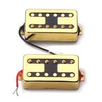 China Double Coil Electric Guitar Pickups Chrome Gold Guitar Parts for sale