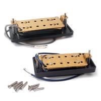 China Zebra Double Coil Pickups Humbucker Pickup Vintage Magnet LP Guitars Black White Cover for sale