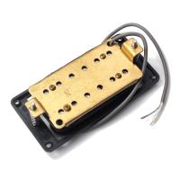 China Zebra Double Coil Pickups Humbucker Pickup Vintage Magnet LP Guitars Black White Cover for sale