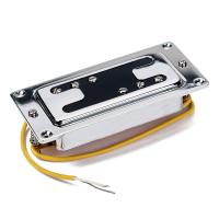 China H Style Dual Coil Mini Humbucker Pickups With Screws Chrome-Plated Plastic for sale