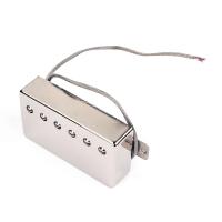 China Alnico 5 Humbucker Chrome Metal Pickup Double Coil 12~13kΩ for LP Guitar Bridge Vintage for sale