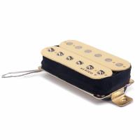 China Alnico 5 Humbucker Chrome Metal Pickup Double Coil 12~13kΩ for LP Guitar Bridge Vintage for sale