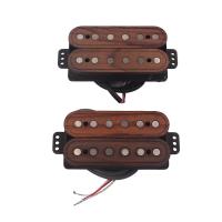 China Alnico 5 Rosewood ST SG Guitar Pickup Set 8~9 KΩ Neck 14~15 KΩ Bridge for sale