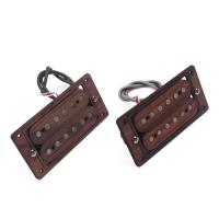 China Professional Double Coil High Output Guitar Pickups Rosewood Material for sale