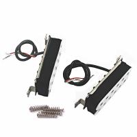 China Powerful Alnico Magnet Pickup Set Dual Coil 6~7KΩ/Neck 7~8KΩ/Bridge DC Resistance for sale