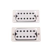 China Powerful Alnico Magnet Pickup Set Dual Coil 6~7KΩ/Neck 7~8KΩ/Bridge DC Resistance for sale