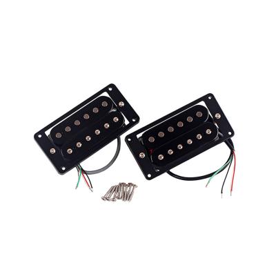 China Excellent Sound Humbucker Pickup Set Dual Coil N8.8K/B9.2K Output With 5 Conductor Wires for sale