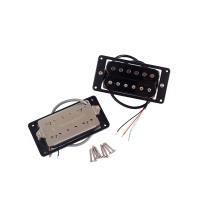 China Excellent Sound Humbucker Pickup Set Dual Coil N8.8K/B9.2K Output With 5 Conductor Wires for sale