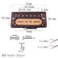 China ST FD SG Style Guitar Alnico 5 Humbucker Pickup Set Dual Coil Rosewood for sale