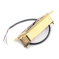 China RB Style Mini Style H Type Electric Guitar Humbucker Pickup 72x32MM for RickenBacker Style Guitar Gold for sale