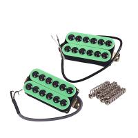 China Green Dual Coil Ceramic Noiseless For Gibson Les Paul SG Electric Guitar for sale
