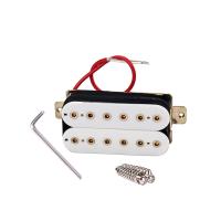 China White Double Coil Humbucker Pickups 12.17K ST Fender SG Electric Guitar Pickup for sale
