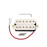 China White Double Coil Humbucker Pickups 12.17K ST Fender SG Electric Guitar Pickup for sale