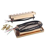 China Alnico 5 Humbucker Pickup Double Coil Guitar Pickup Neck 13.5 kΩ / Bridge 15.4 kΩ for sale