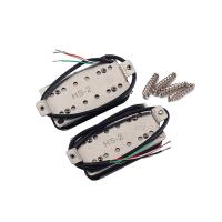 China Cupronickel Cover Double Coil Guitar Pickup With Adjustable Pole-Piece for sale