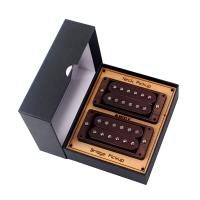 China Silver Metal Guitar Pickup With Alnico 5 Magnets 6~7kΩ Resistance 70*39MM Pole Spacing for sale