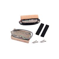 China Alnico 5 Maple Wood Guitar Pickup Mini Humbucker Pickup For Perfect Sound for sale
